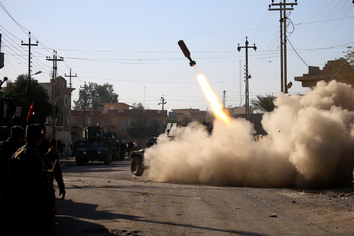 Iraq Forces Advance On Second Mosul Bridge In Battle To Retake City ...