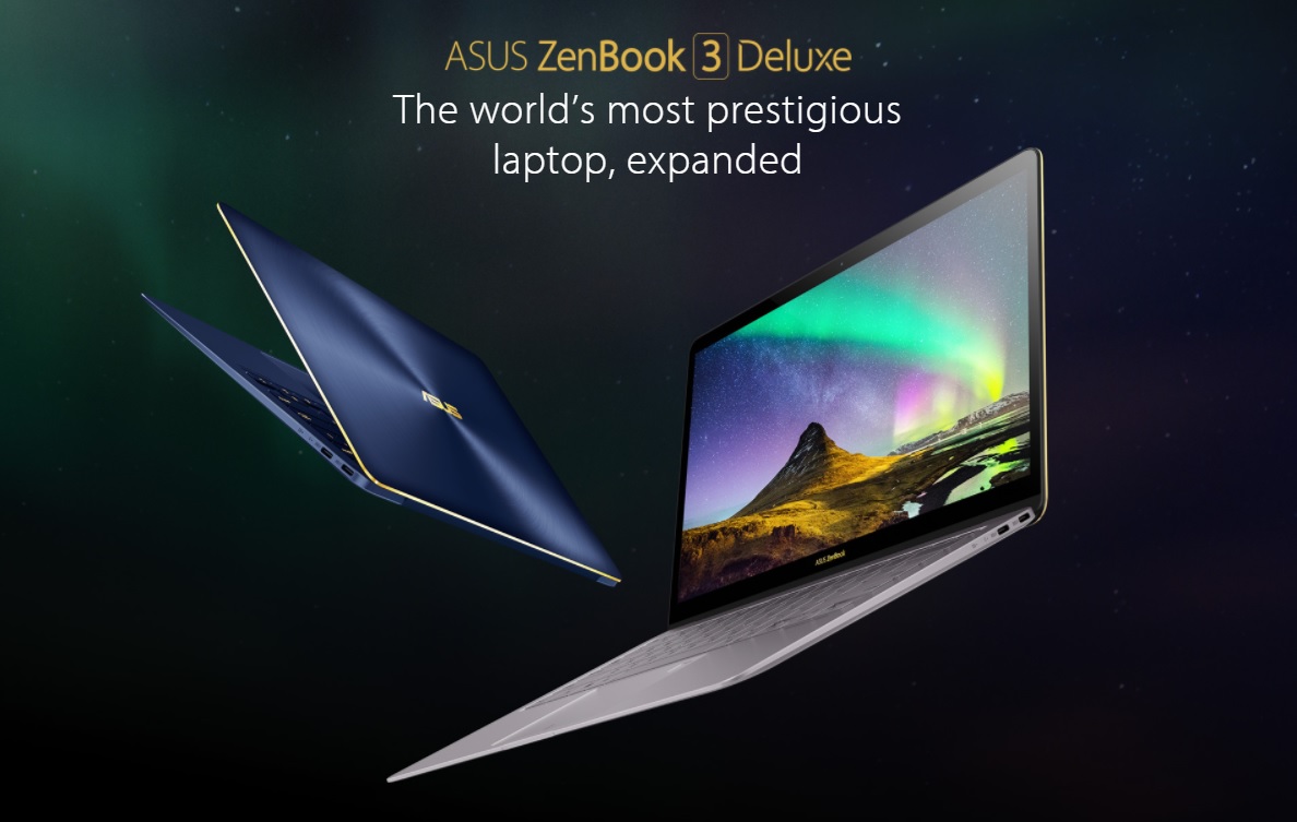 ASUS ZenBook 3 Deluxe specs news: Slim laptop with Intel Kaby Lake ...