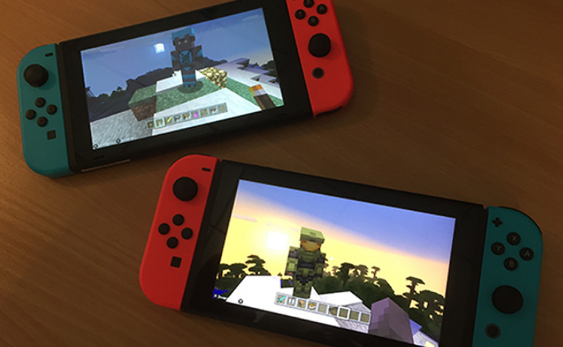 Minecraft for Nintendo Switch features update includes Master Chief ...