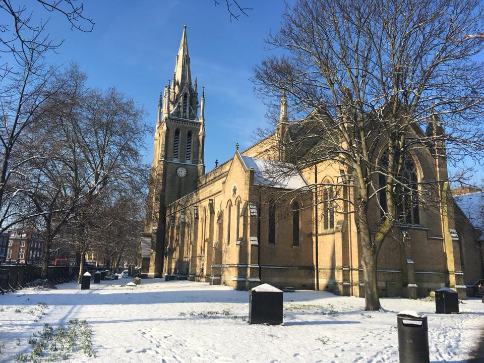 Three London churches set on fire and graffitied with '666' symbols ...