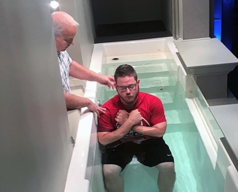 \'God is real & answers prayers\' - Ex-drug addict baptised at church ...