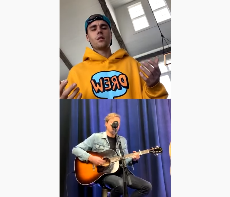 Justin Bieber broadcasts Sunday service to his 130 million Instagram ...