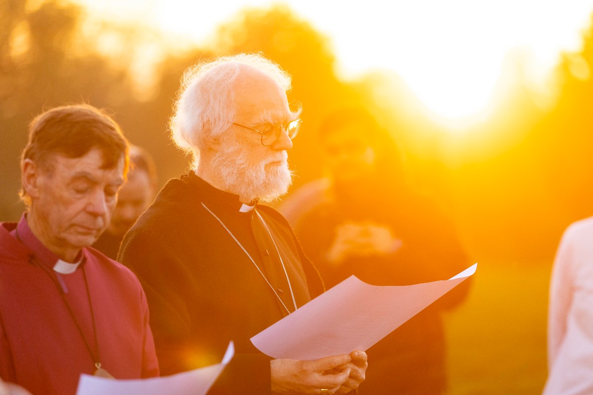 Former Archbishop of Canterbury joins first climate repentance ceremony ...