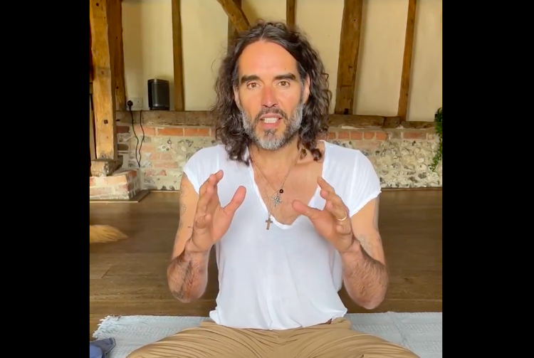 Russell Brand calls baptism 'incredible, profound experience ...