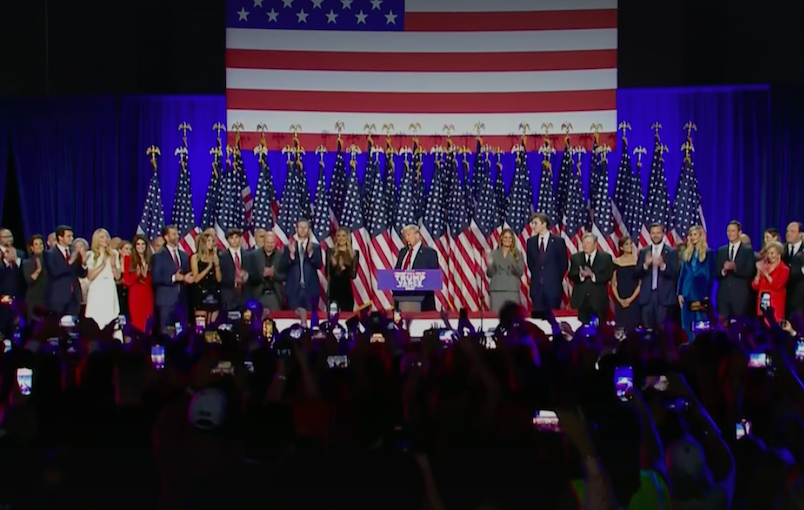 Trump credits God as he declares US election victory - Christian Today