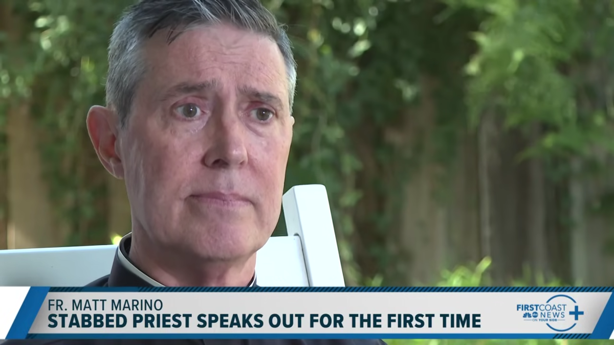 Extraordinary events save a priest\'s life after random stabbing ...