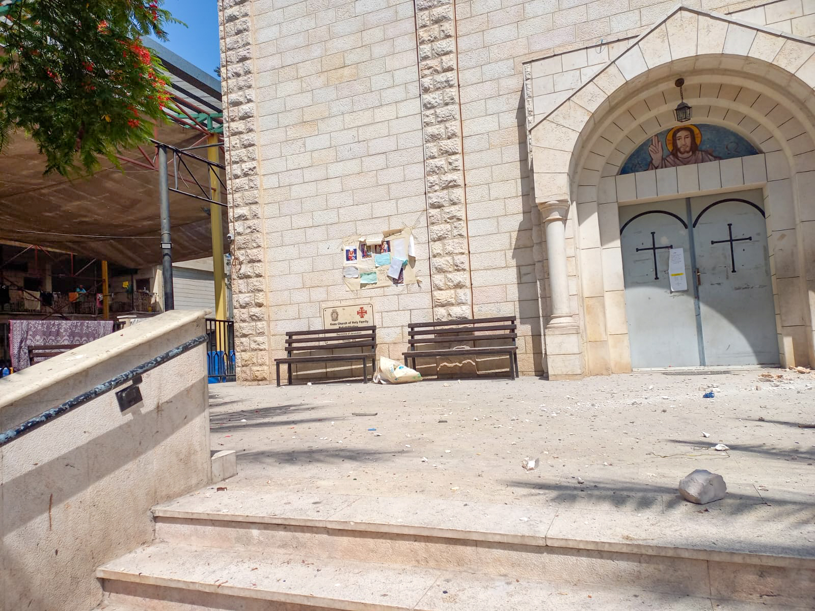 Israeli shelling hits Gaza’s only Catholic Church, killing three and ...