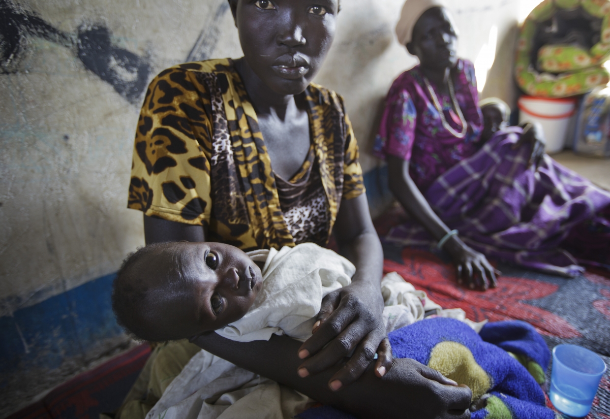 South Sudan: one in seven people starving or severely malnourished ...