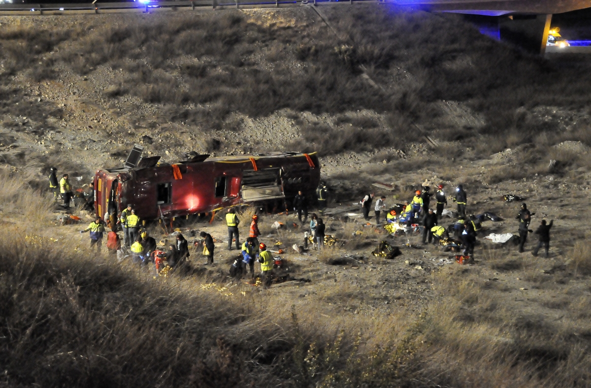 Hundreds mourn deaths in Spanish church group bus crash - Christian Today