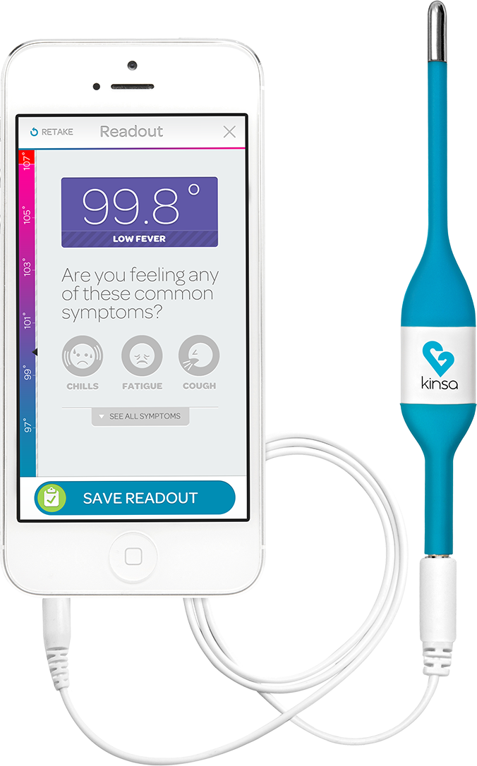 Apple iPhone 6, 6 Plus accessory: Smartphone-connected thermometer ...