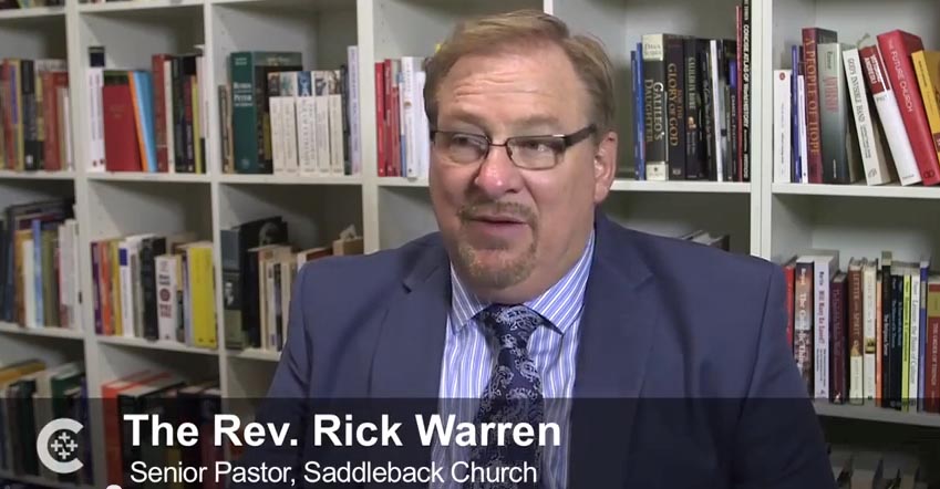 Rick Warren on Roman Catholicism: \'We have more in common than what ...