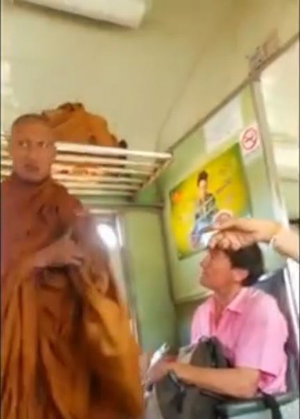 Caught on camera: Buddhist monk slaps teacher across the face [VIDEO ...