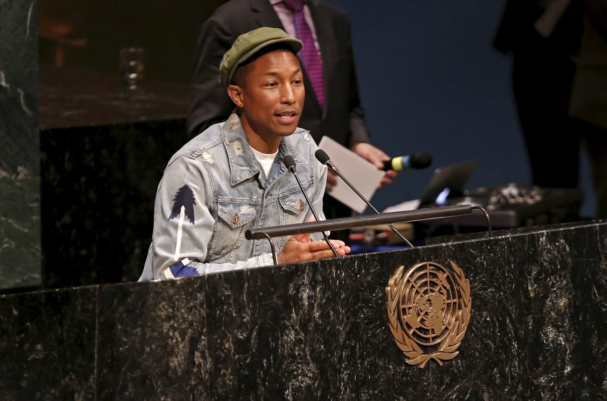 Pharrell Williams: I\'m not Happy about climate change - Christian Today