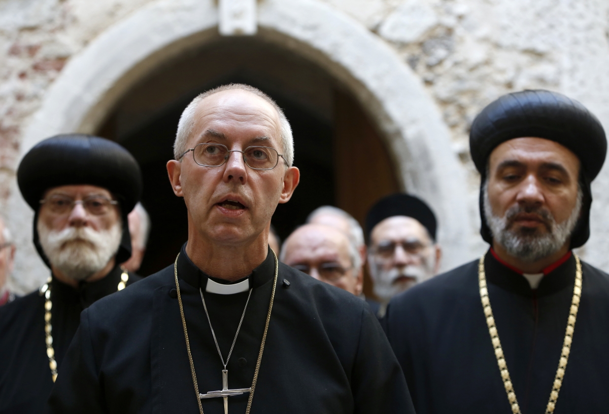 Justin Welby to persecuted Christians: \'God feels our suffering, our ...