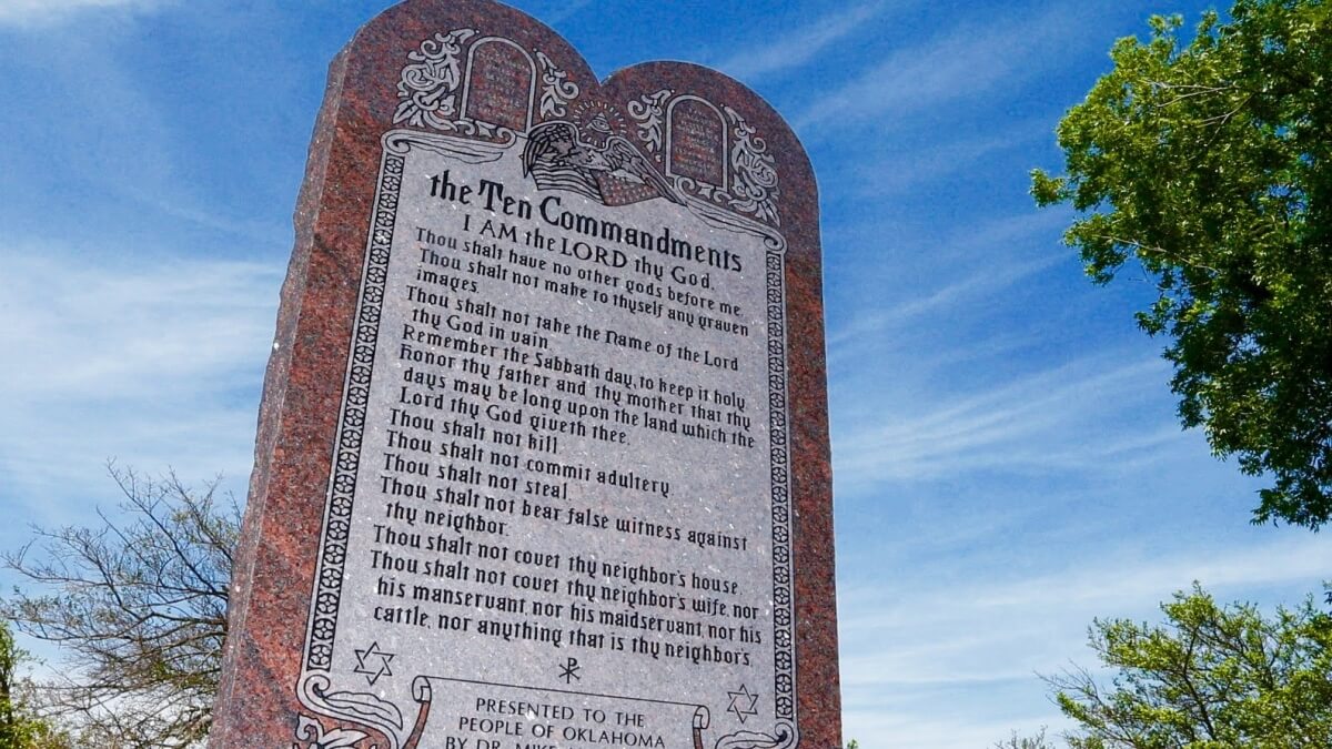 Oklahoma Ten Commandments monument must be demolished in 30 days, judge ...