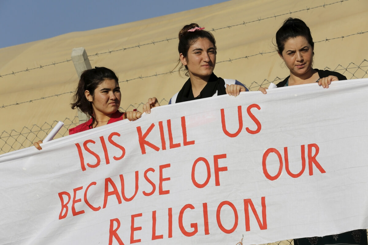 ISIS committed genocide against Yazidis, says Holocaust Memorial report ...